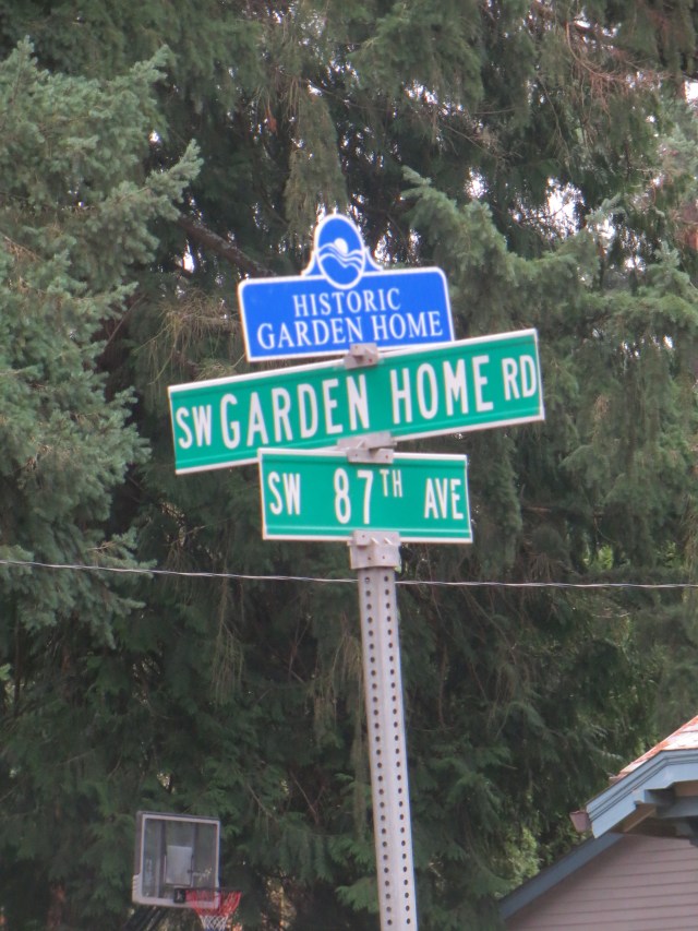 Historic Garden Home street sign placards | GardenHomeHistory.com