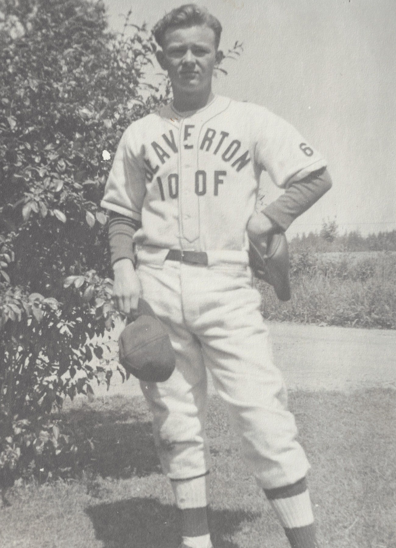 Jack Godwin baseball uniform | GardenHomeHistory.com