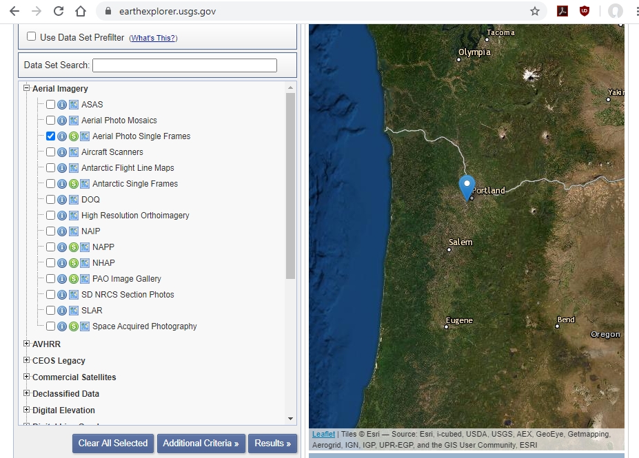 Usgs Earth Explorer Getting Started With STK Terrain Server